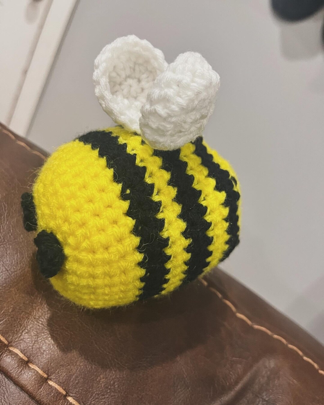Handmade Crocheted Bumble Bee - Etsy