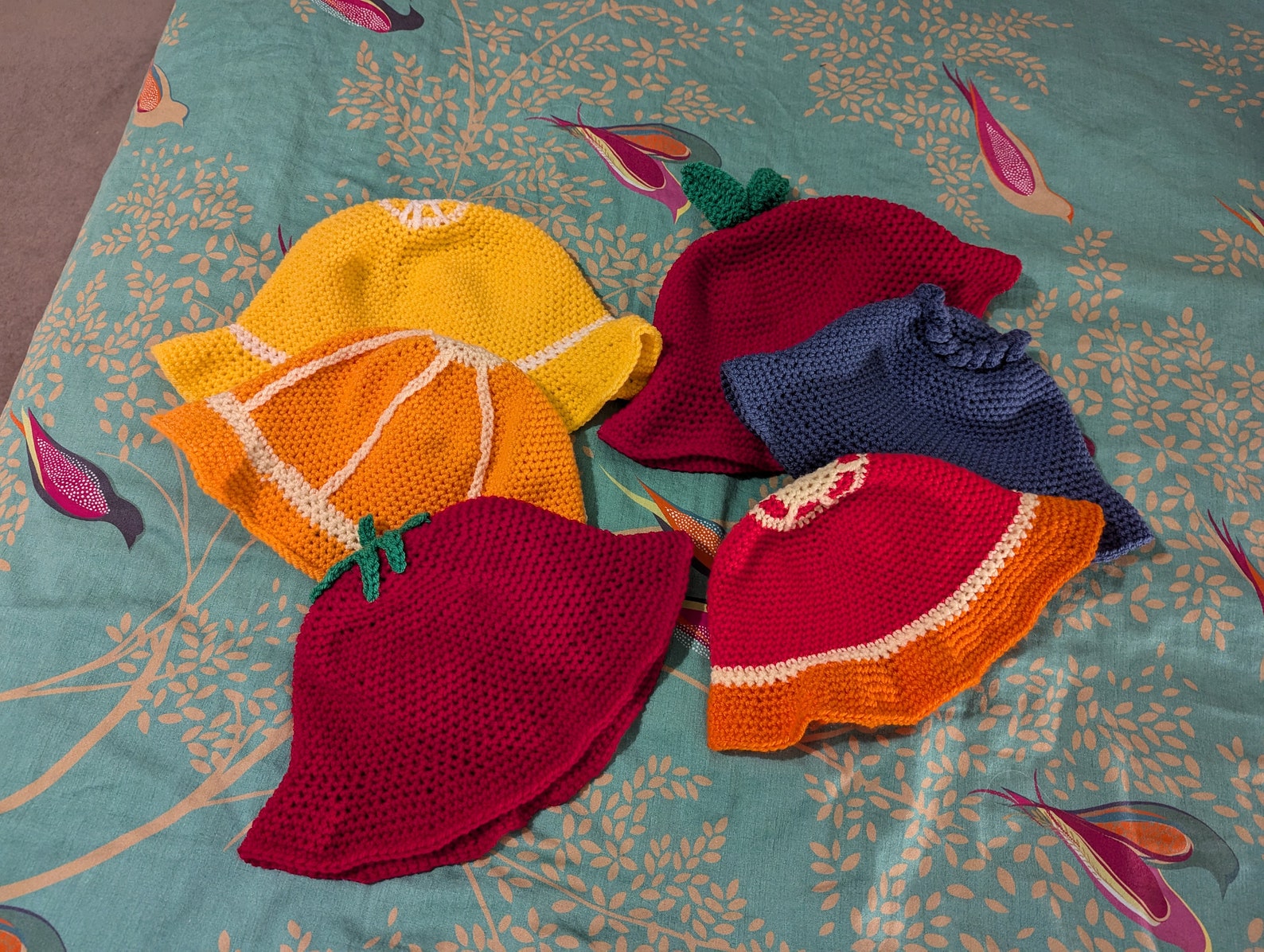 Fruit Hats - Etsy