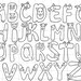 ALPHABET CAT FONT Svg Handdrawn Style Cat Bubble Writing Font ...