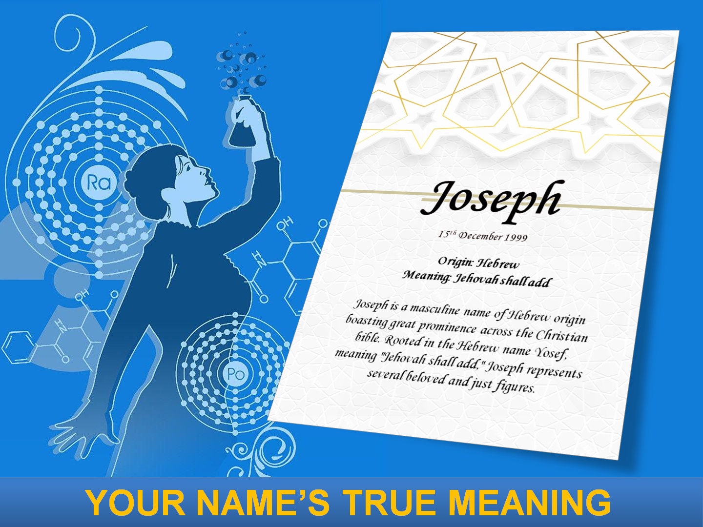 Personalized A4 Size Digital Name Art - Unique Wall Decor With ...