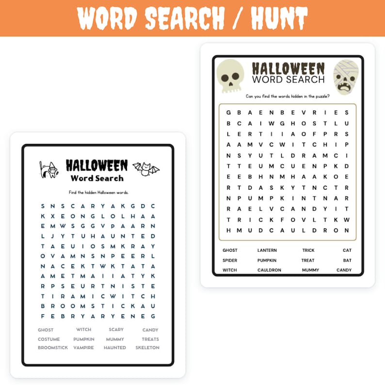 Printable Halloween Kids Activities, Halloween Maze Puzzles, Halloween ...