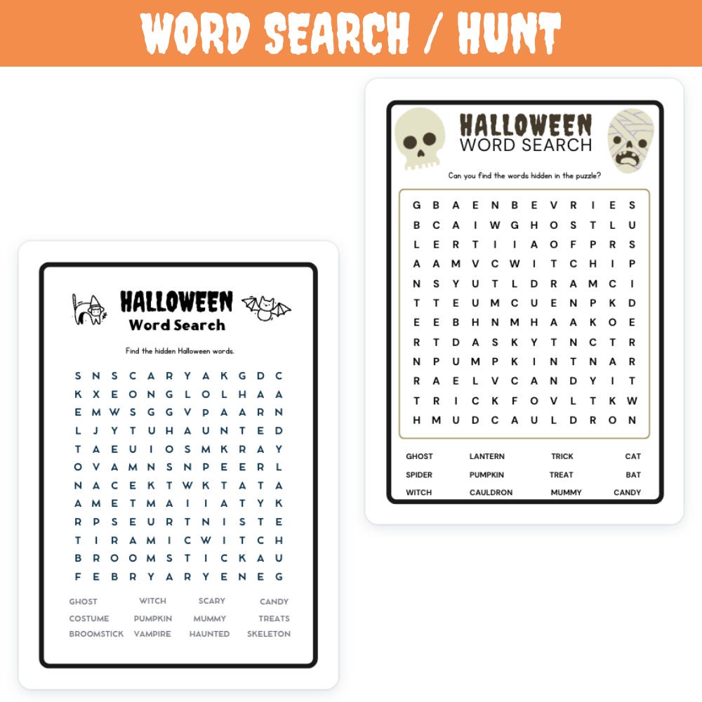 Printable Halloween Kids Activities, Halloween Maze Puzzles, Halloween ...