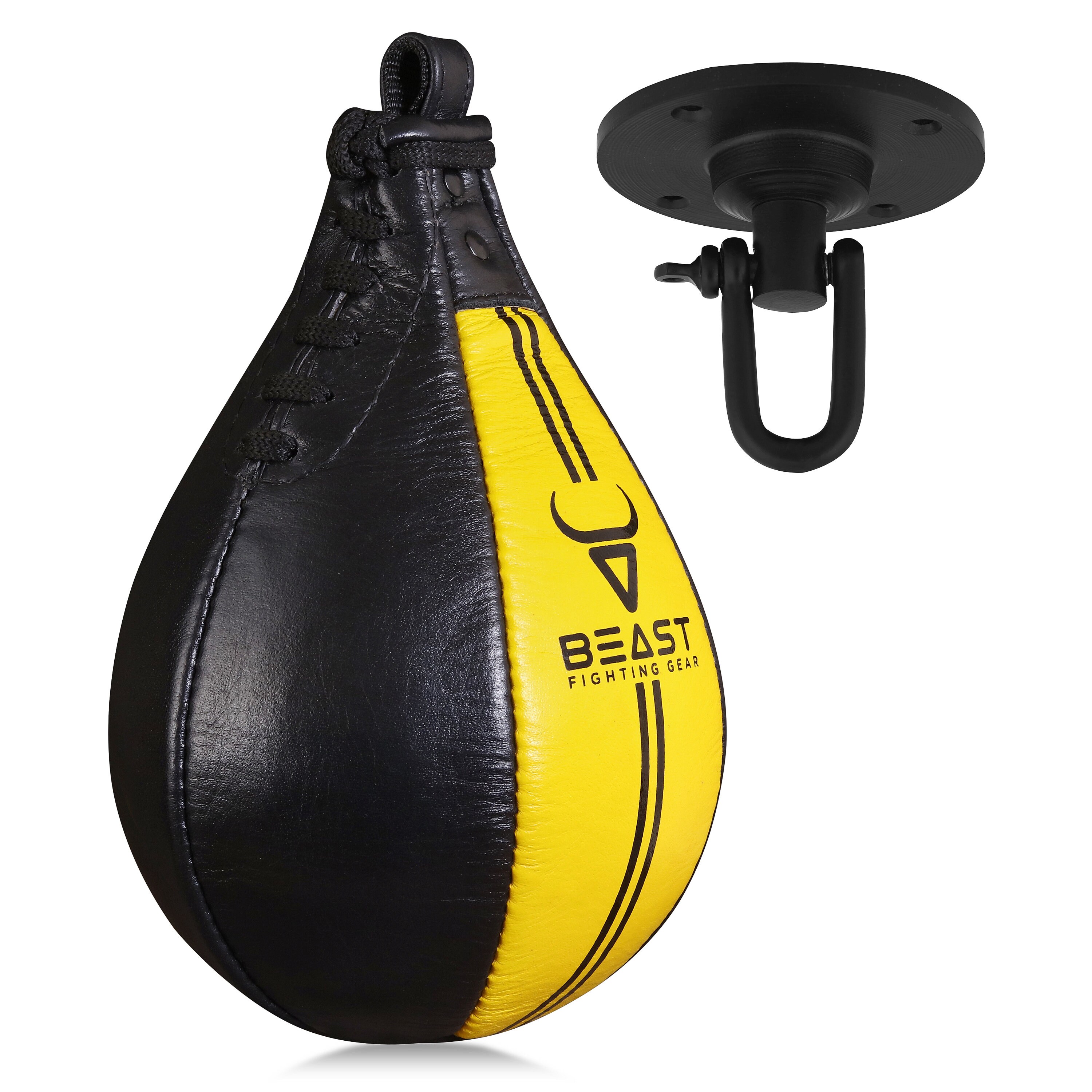 Leather Speed Ball Boxing & Swivel Boxing Punch Bag MMA Speed Bag Training Set - Etsy