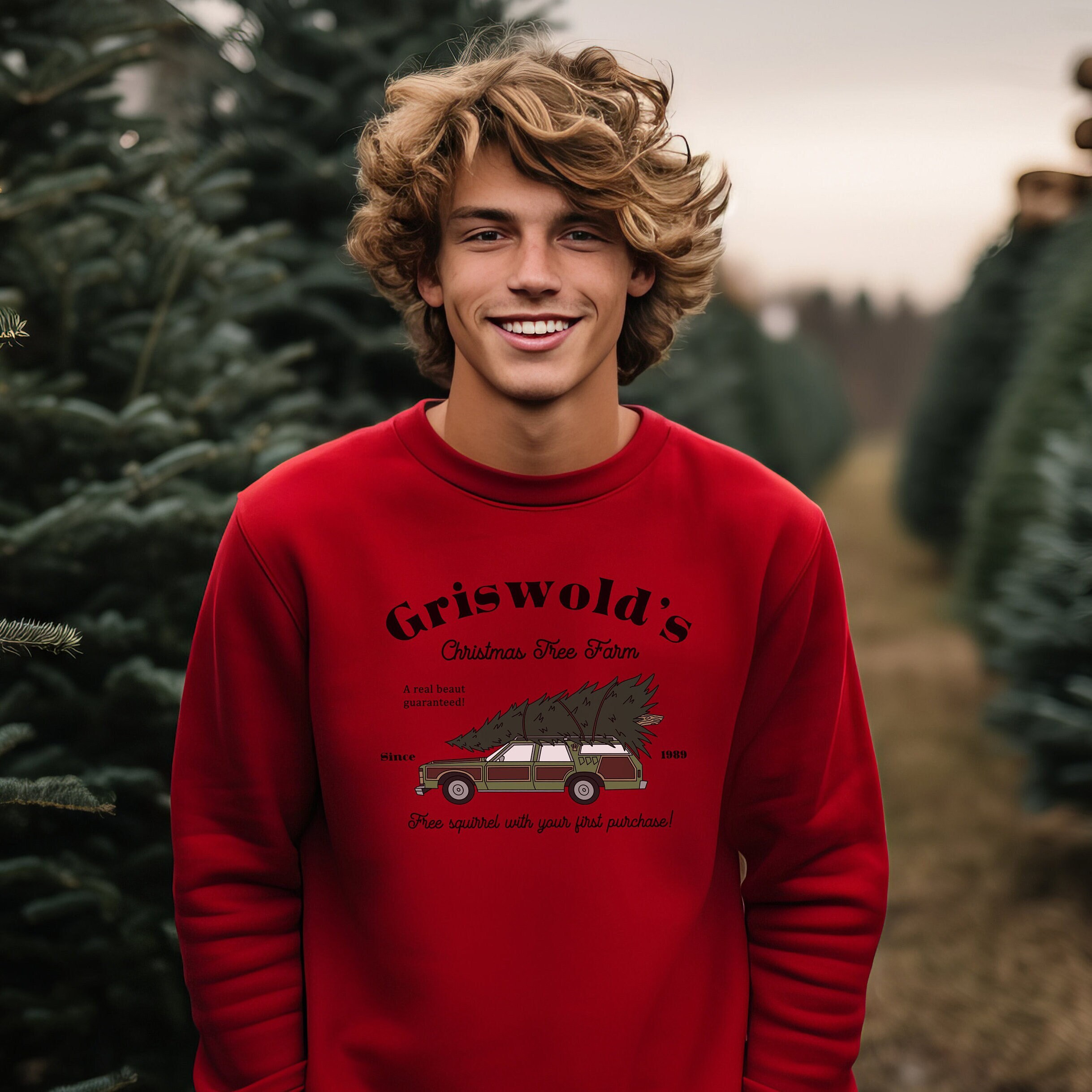 Griswold Family Tree Farm, National Lampoon Crew, Christmas Crew, Retro ...