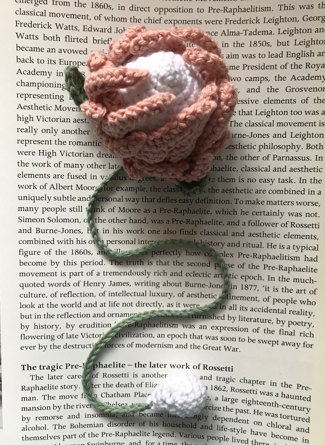Protea Flower Bookmark Crochet Pattern - Etsy