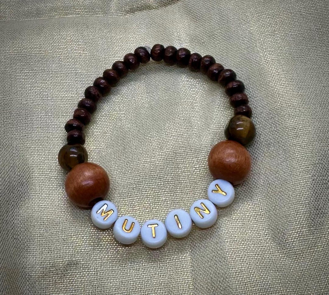 Epic the Musical Mutiny the Thunder Saga Friendship Bracelet With Wood ...