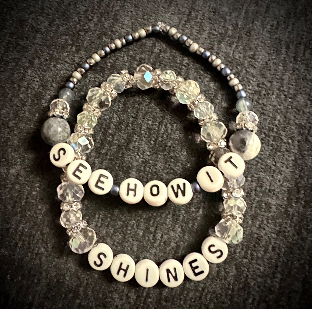 See How Shines Bling Friendship Bracelet With Sodalite Beads - Etsy