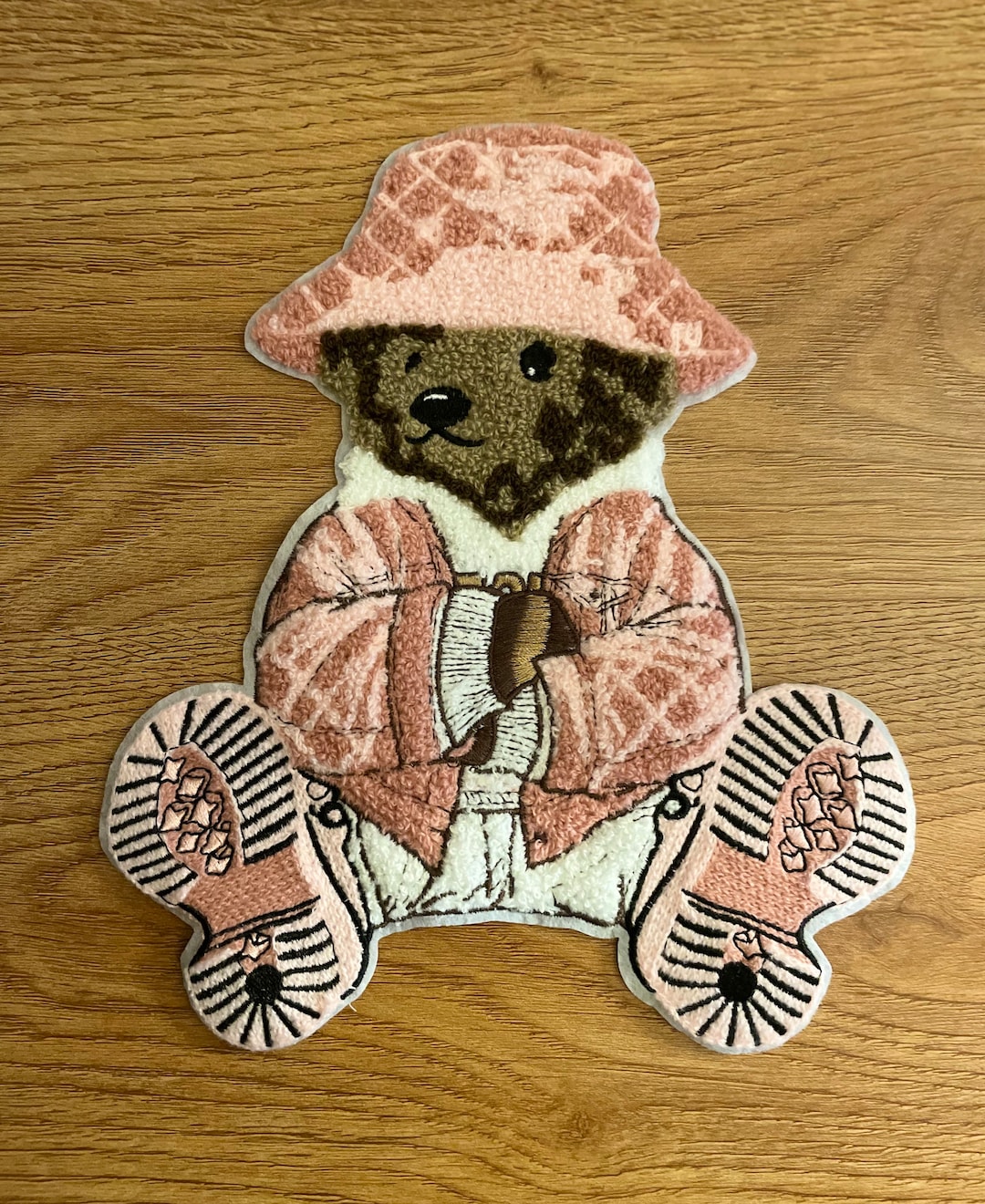 Teddy Bear Applique Embroidered Patch / Sew in DIY - Etsy