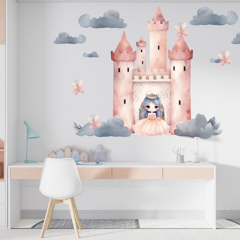 Princess Wall Decal - Etsy
