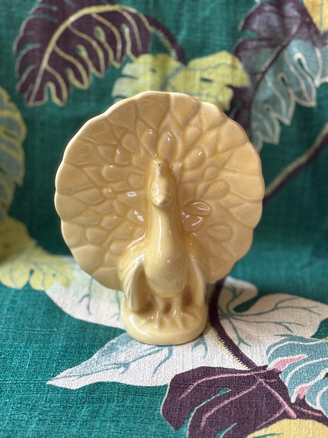 Vintage Peacock Wall Pocket Planter: Usa-made Cottagecore Decor - Etsy