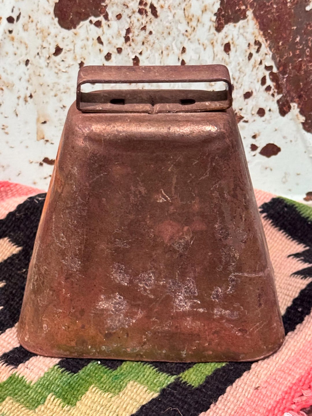 Vintage Cowbell Modern Farmhouse Decor Noise Maker Metal Cowbell ...
