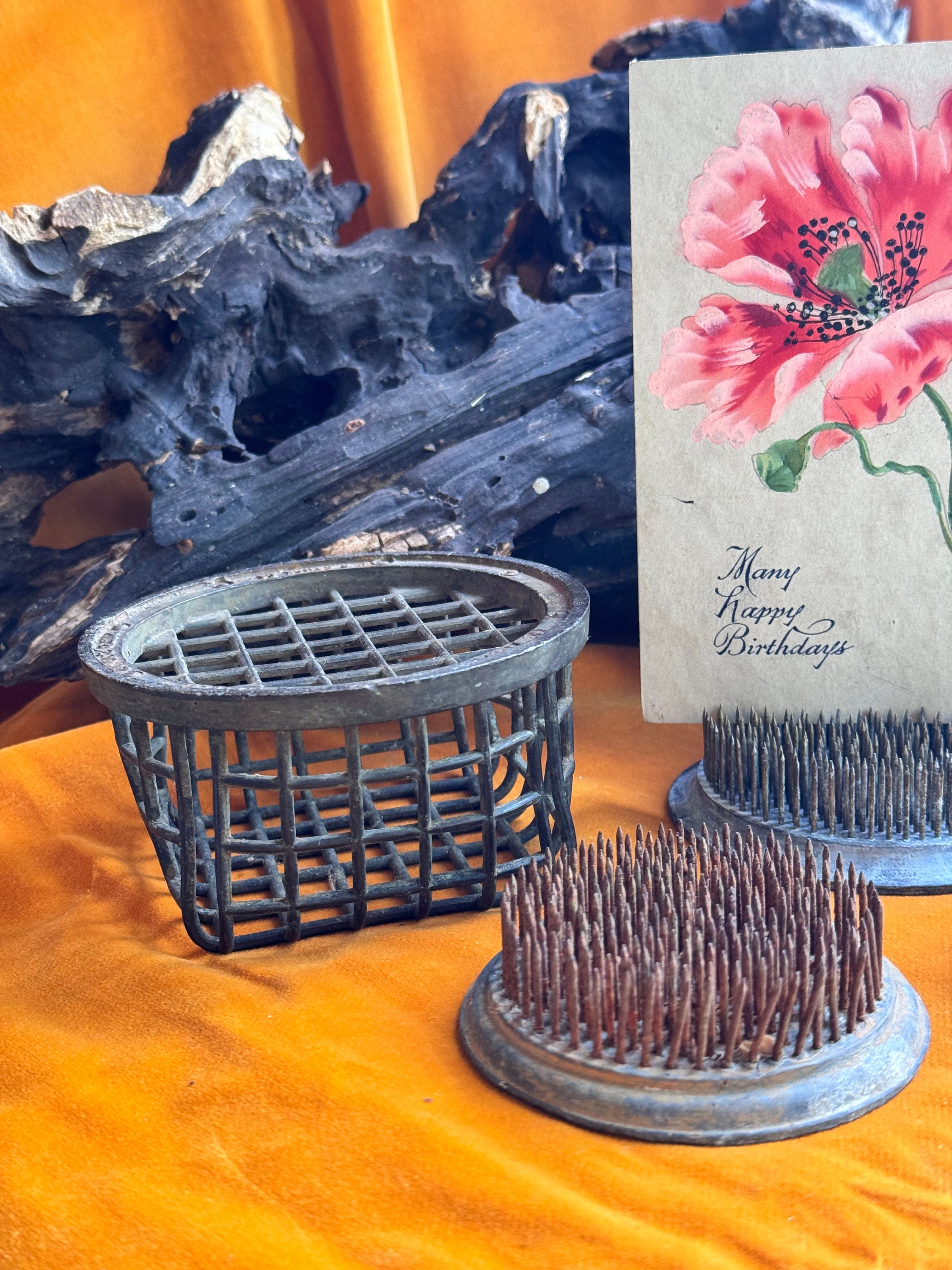 Flower Frogs Flower Arrangements Farm House Decor Collectible Flower ...