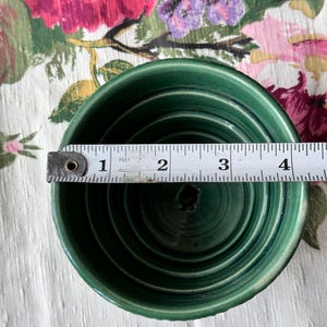 Mccoy Planter Green Basket Weave. Mc Coy Pot Flower Pot Planter Vintage ...