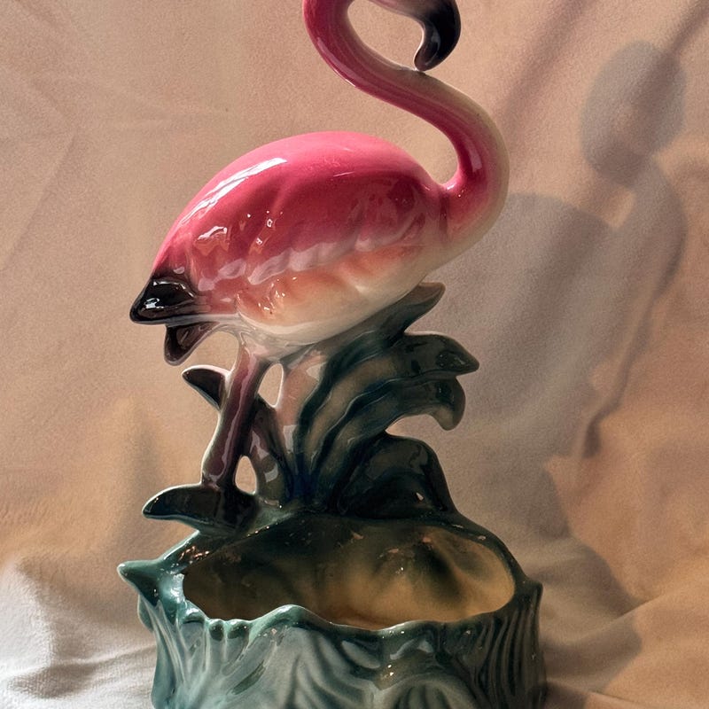 Ceramic Flamingo - Etsy