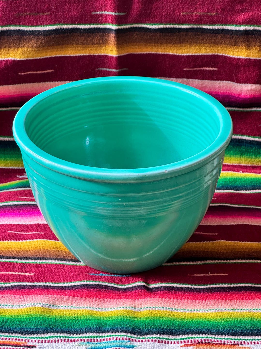 Fiestaware Homer Laughlin #4 Mixing Nesting Bowl Green Fiesta Mixing ...