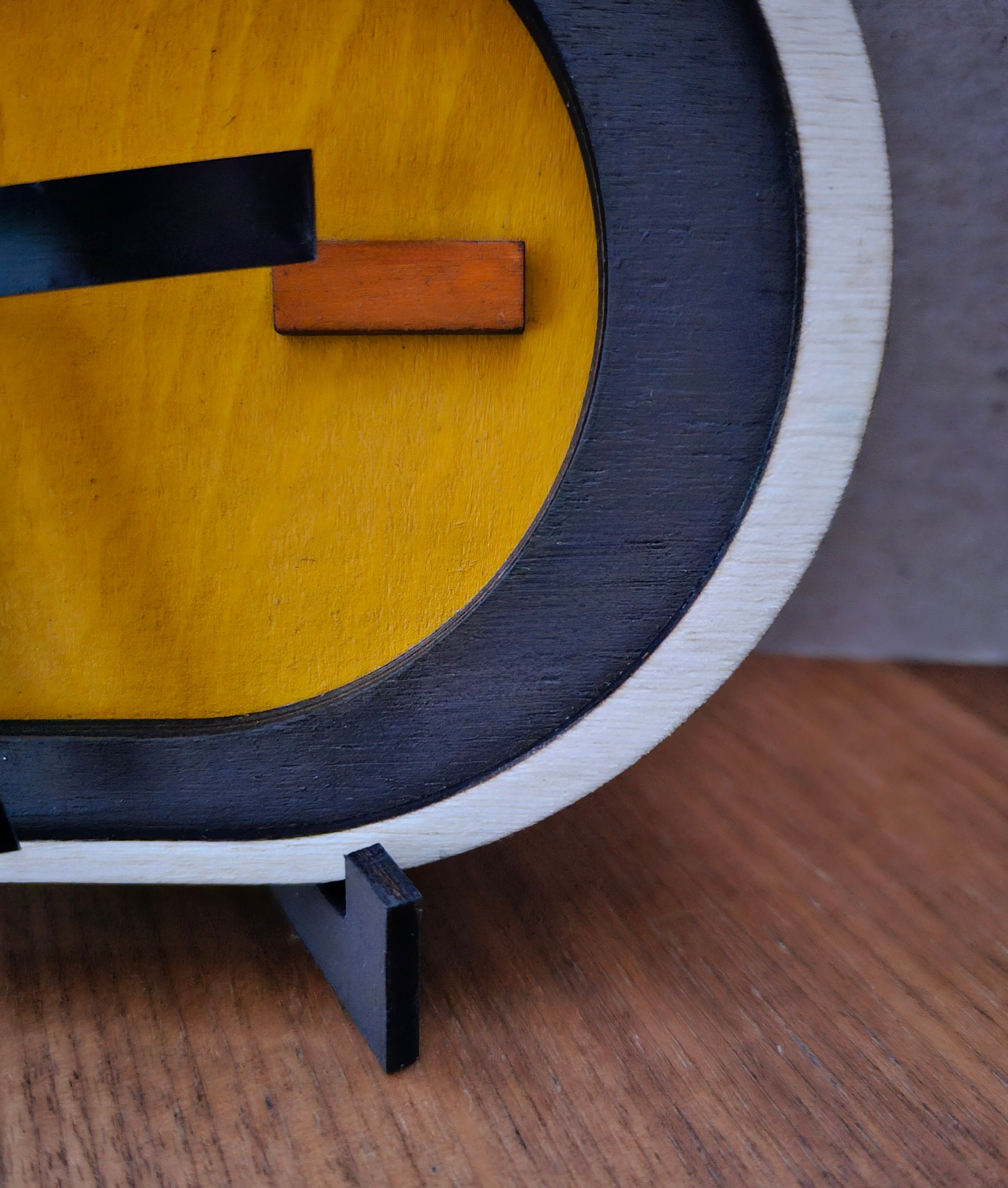 Modern Tabletop Clock, Mid-century Inspired Modern Desk Clock ...