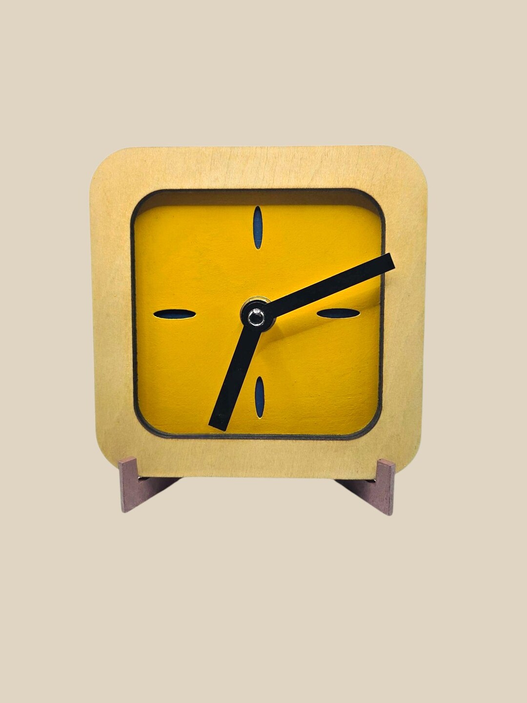 Mantle Clock Mid-century Modern Style, Desk Clock Minimalist Design, Scandinavian Home Decor ...