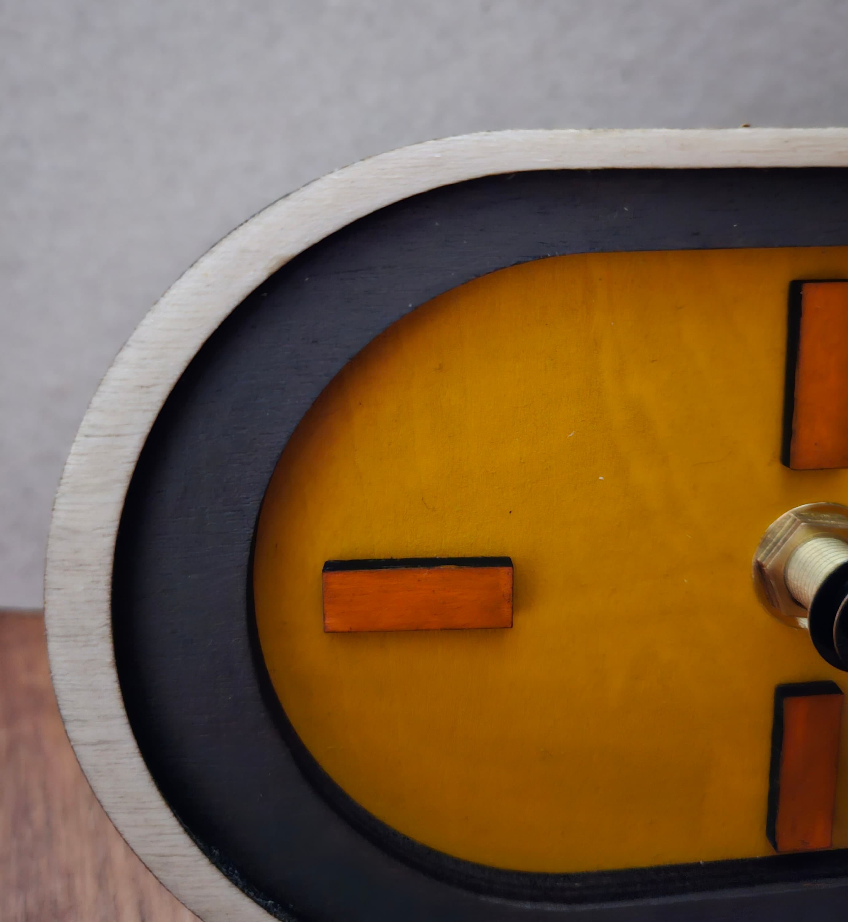 Modern Tabletop Clock, Mid-century Inspired Modern Desk Clock ...