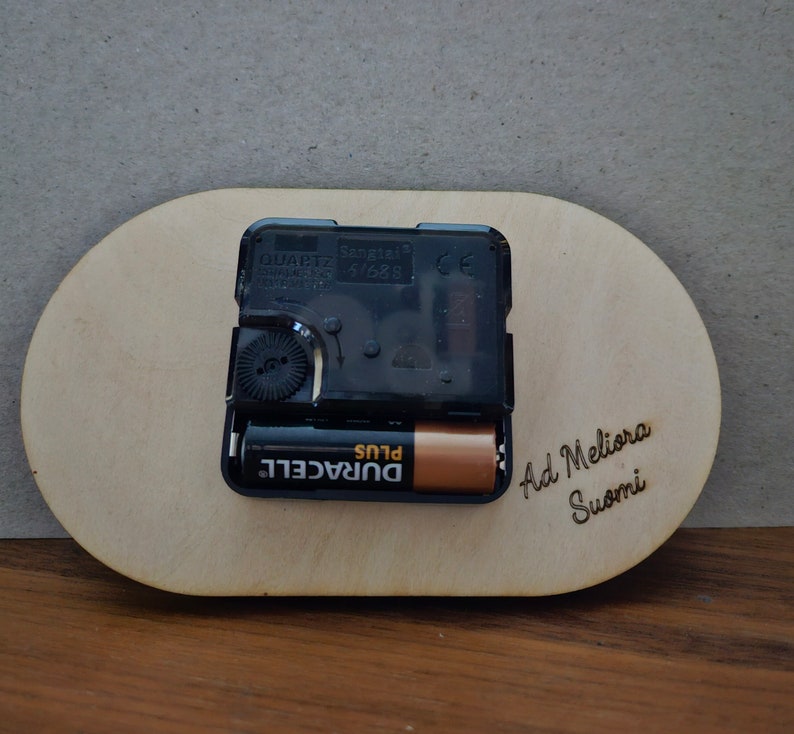 Modern Tabletop Clock, Mid-century Inspired Modern Desk Clock ...