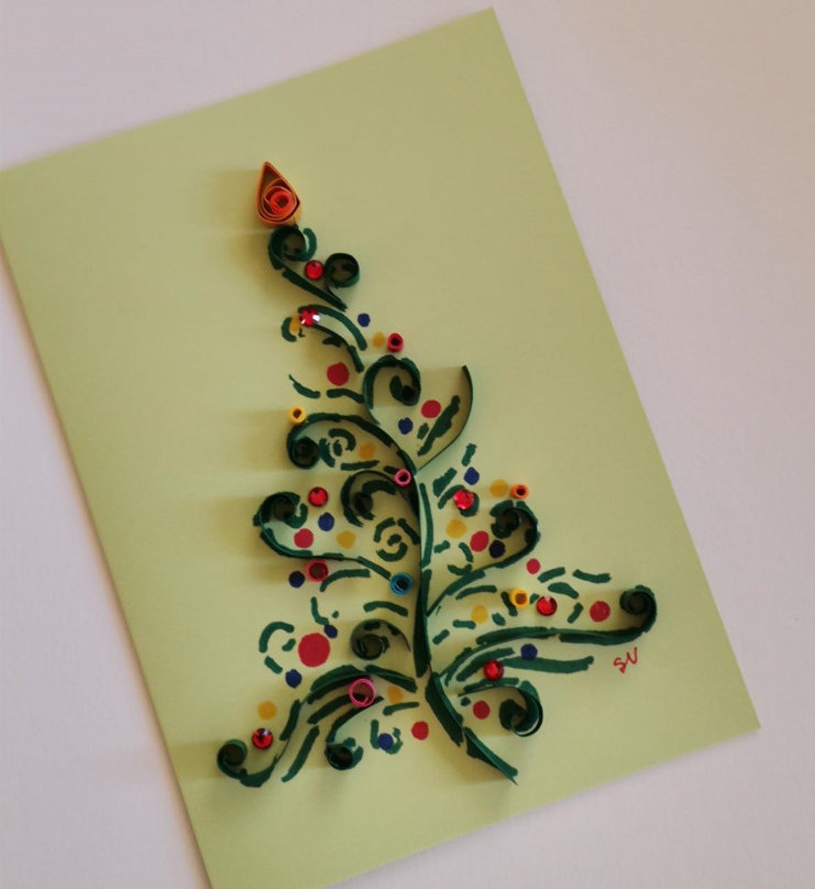Handmade Quilling Cards for Presents and Wishes - Etsy