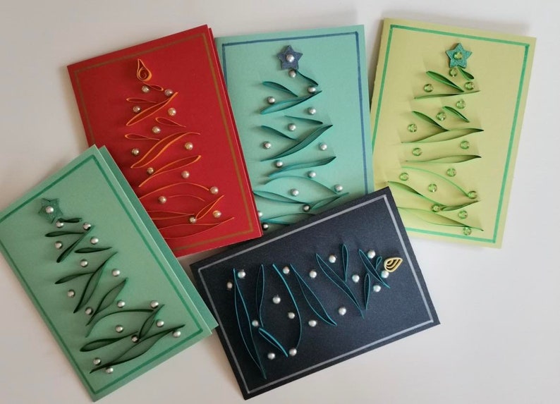 Handmade Quilling Cards for Presents and Wishes - Etsy