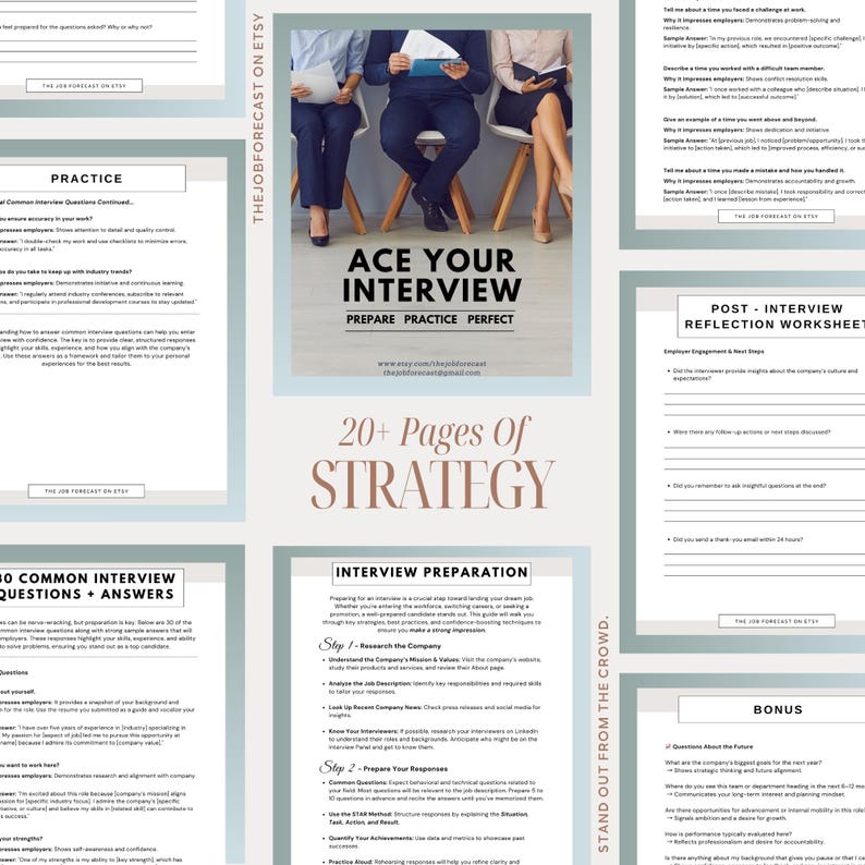 Ace Your Interview – Interview Preparation Guide Job Interview ...