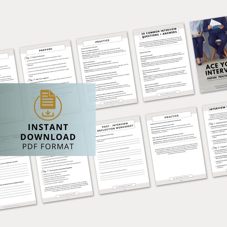 Ace Your Interview – Interview Preparation Guide Job Interview ...