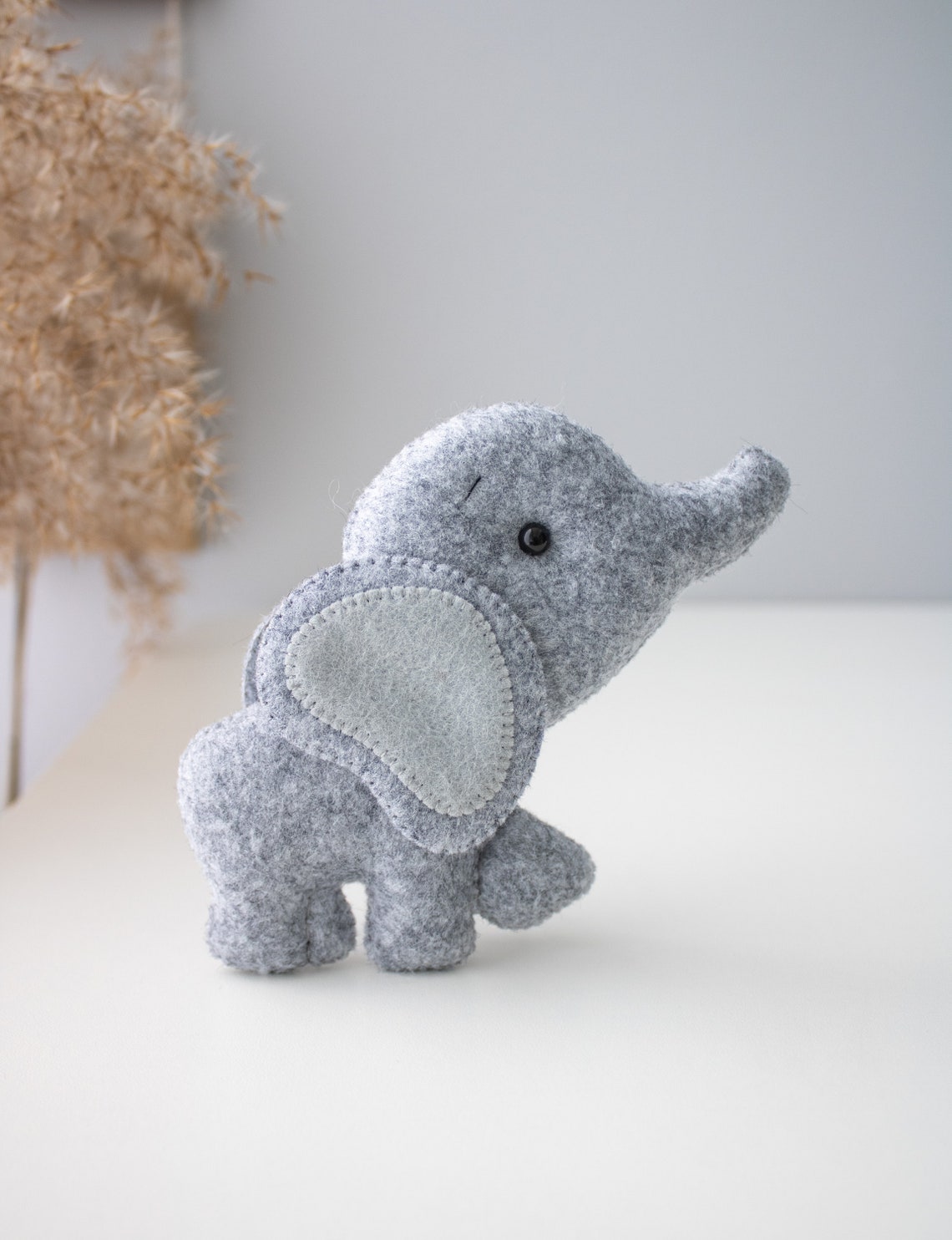 Elephant PDF Pattern, Safari Animal PDF Pattern, Jungle Animals Dewing ...