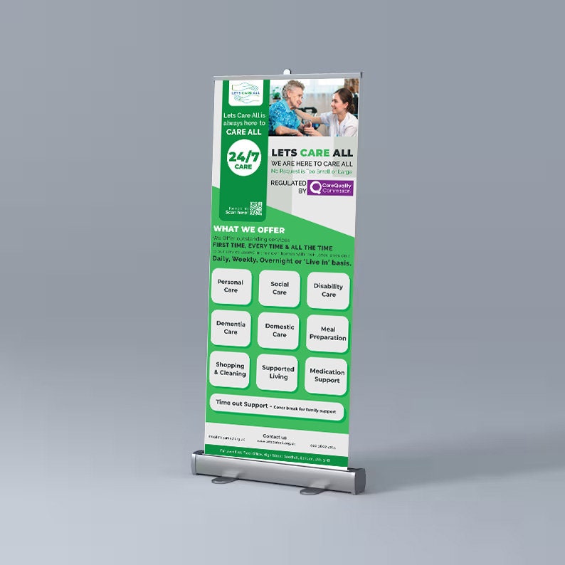 Roller Banner Display Stand Custom Printed Pull Pop up Sign Display for ...