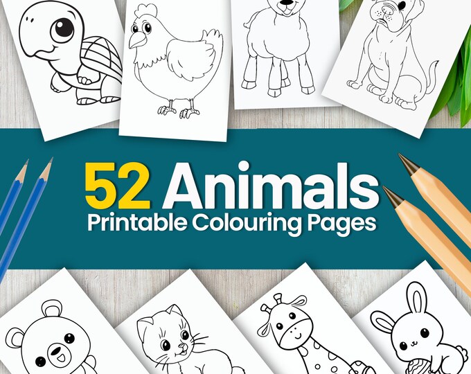 100 Printable Coloring Pages for Kids, Toddlers, Preschoolers, Coloring ...