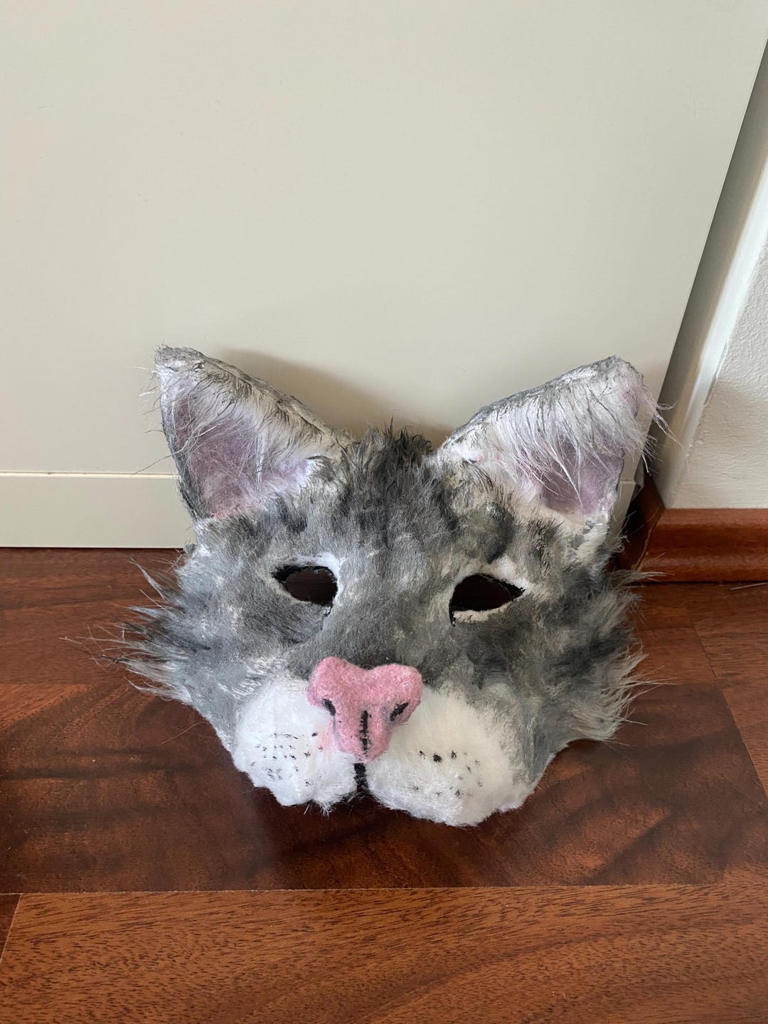 Fully Furred Therian Cat Mask - Etsy