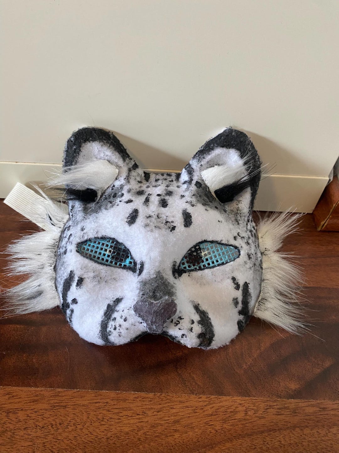 Snow Leopard Therian Mask - Etsy
