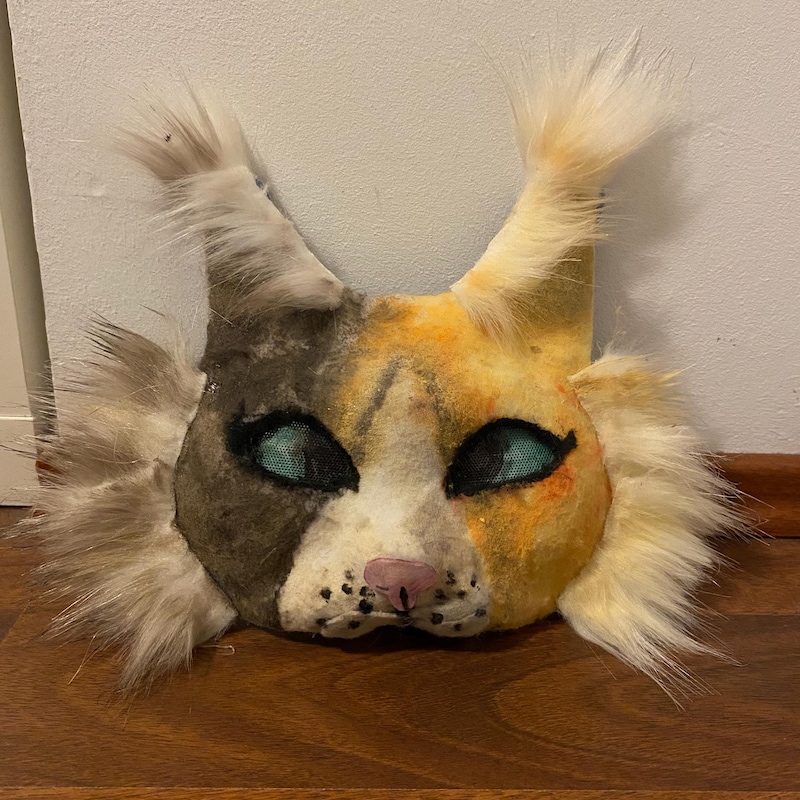 Calico Cat Therian Mask - Etsy