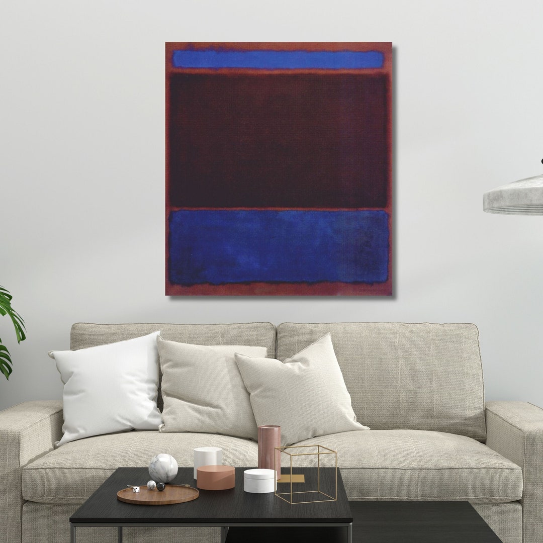 Mark Rothko Canvas, Mark Rothko Wall Art, Rothko Abstract, Rothko ...
