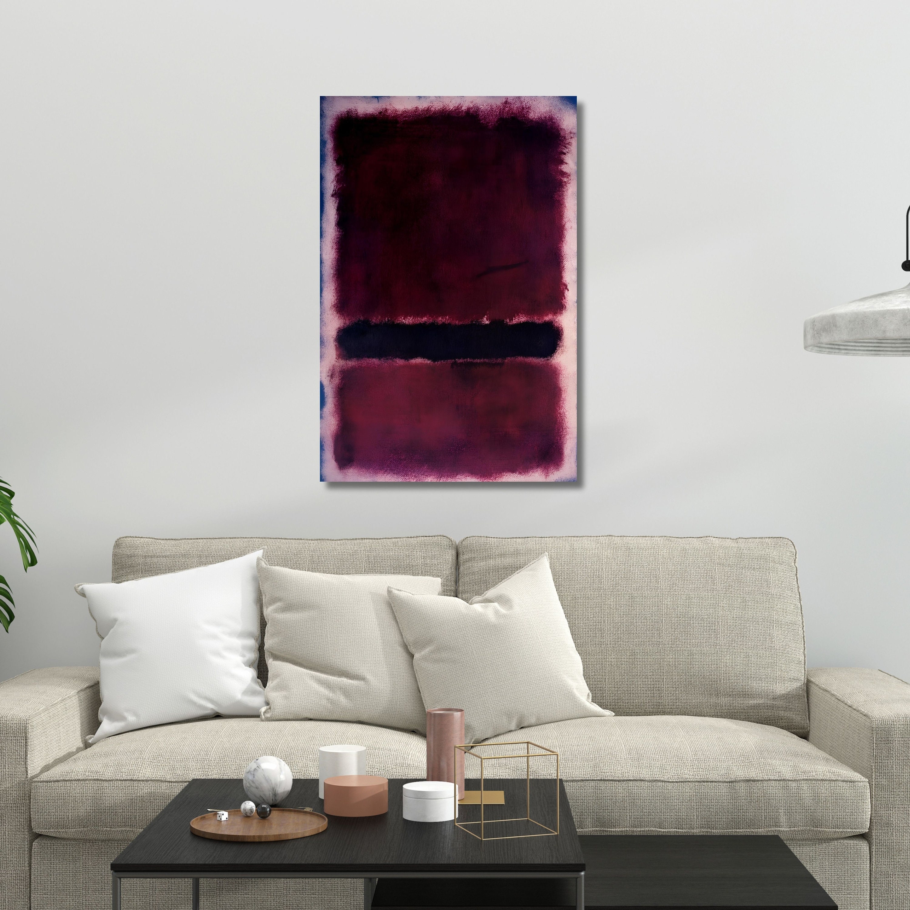 Mark Rothko Canvas, Mark Rothko Wall Art, Rothko Abstract, Rothko ...