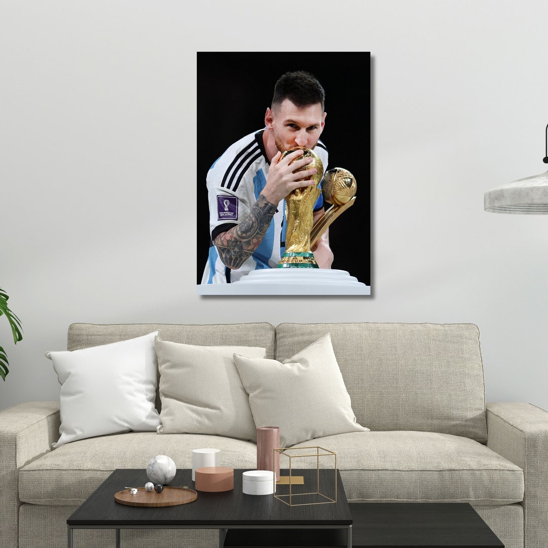 Lionel Messi Canvas Art, Lionel Messi Poster, Lionel Messi Print, Man ...