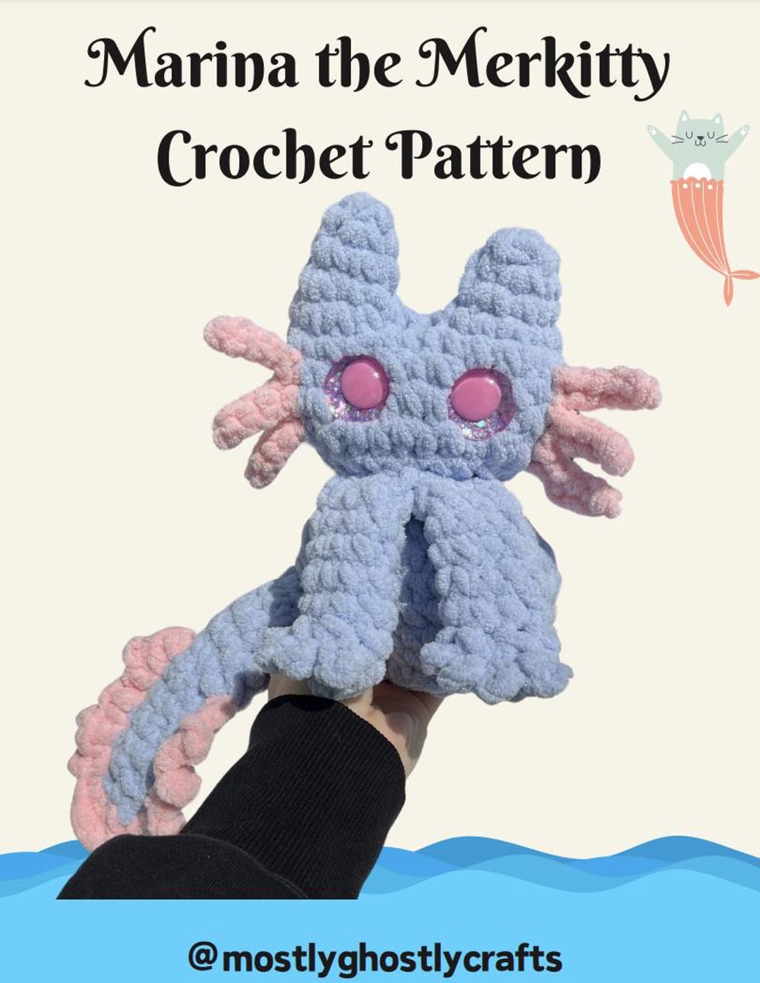 Marina the Merkitty Crochet Pattern - Etsy