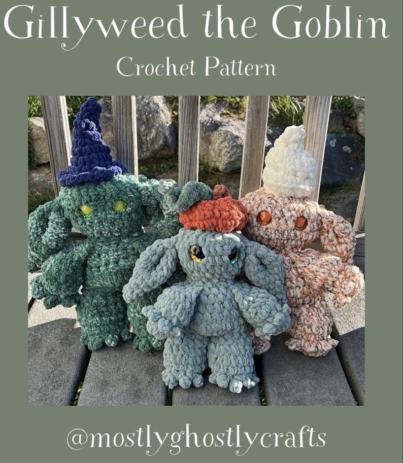 Gillyweed the Goblin Crochet Pattern - Etsy