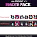 Cute Maleficient Twitch Emotes for Streaming - Youtube Emotes Discord ...