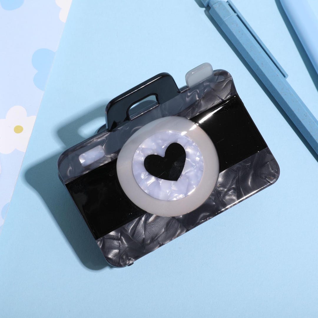 Camera Hair Clip, Photographer Gift - Etsy