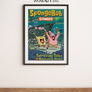 FULL HD Spongebob Posters, Four in One, Total Package, 600 Dpi ...