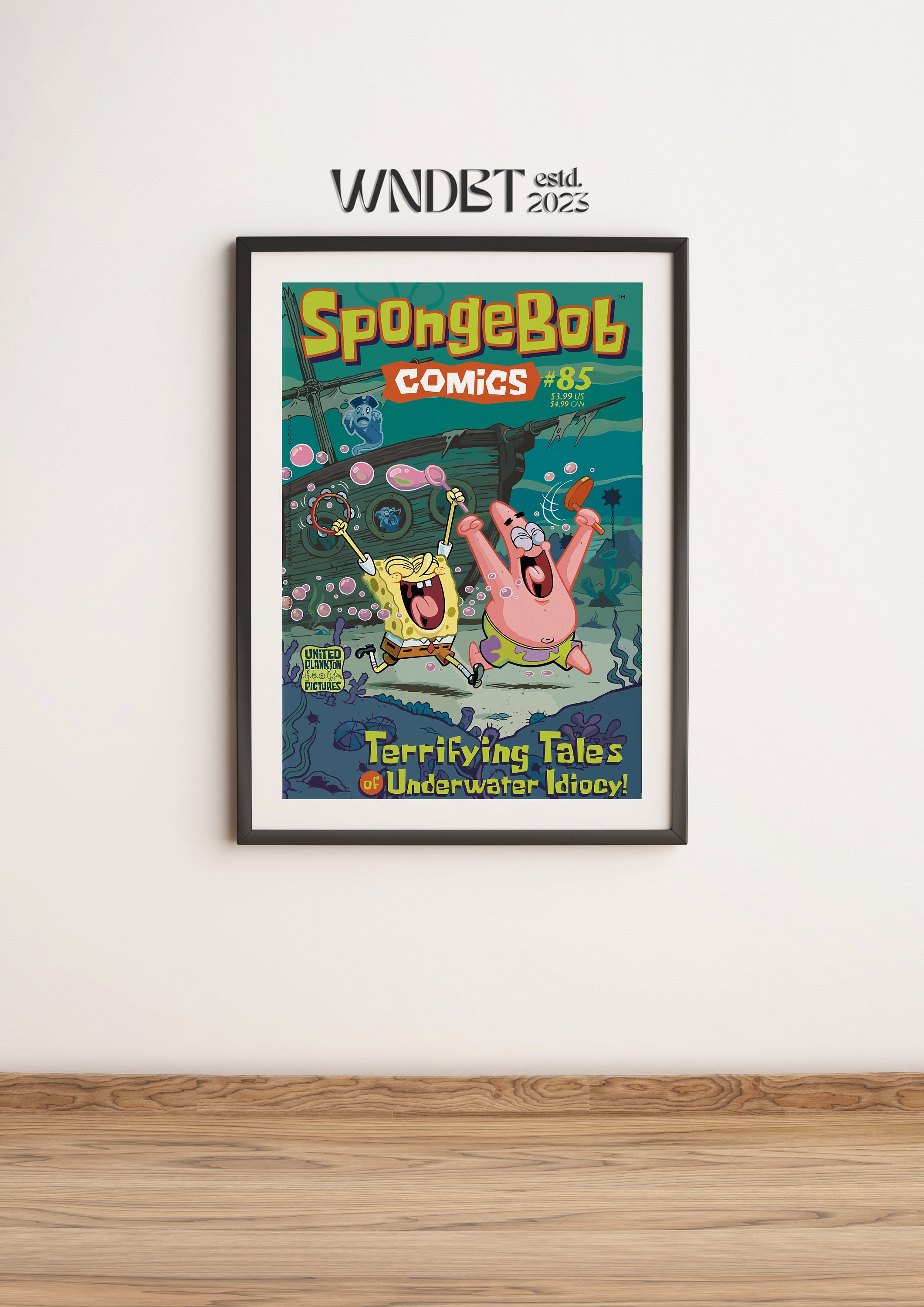 FULL HD Spongebob Posters, Four in One, Total Package, 600 Dpi ...
