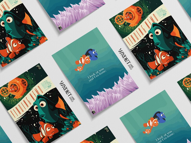 FULL HD Finding Nemo Poster, 600 Dpi Resolution, Hand-drawn, Home Decor ...