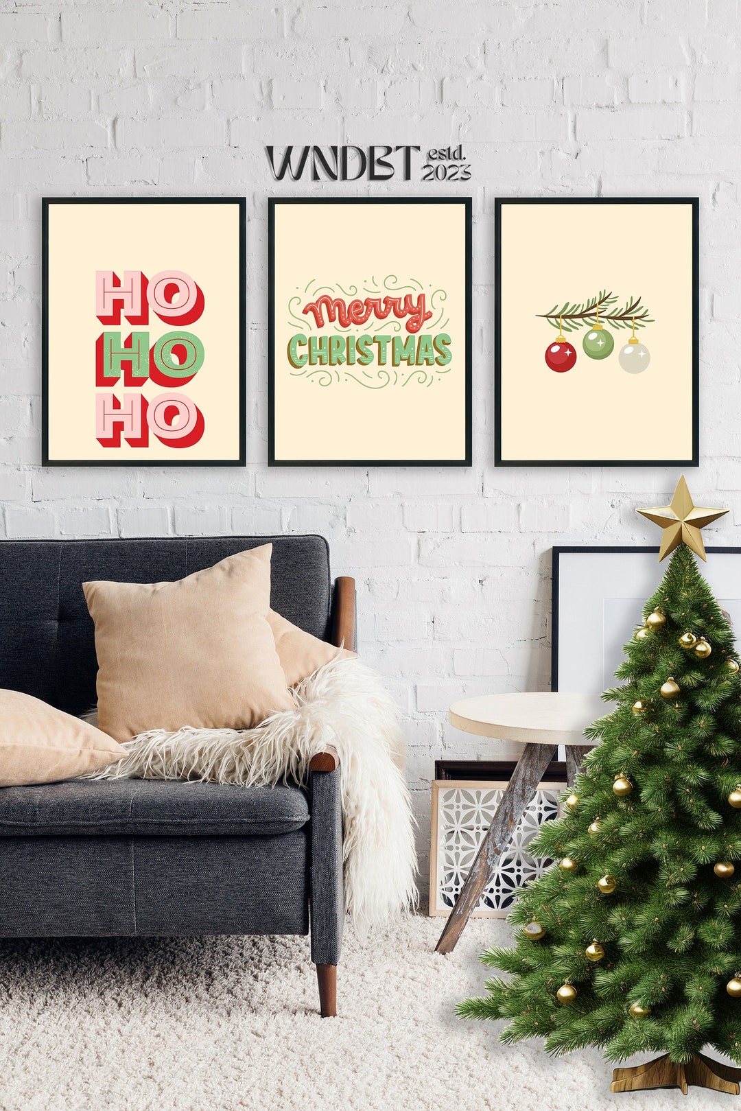 FULL HD Christmas Posters, Three Posters in One, 600 Dpi Resolution ...