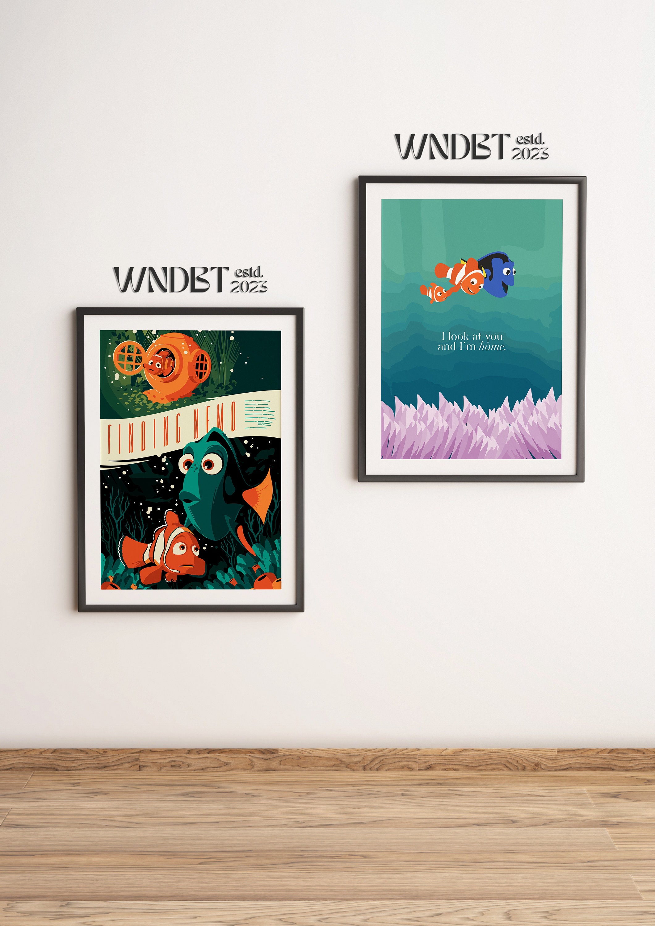 FULL HD Finding Nemo Poster, 600 Dpi Resolution, Cartoon Poster, Hand ...
