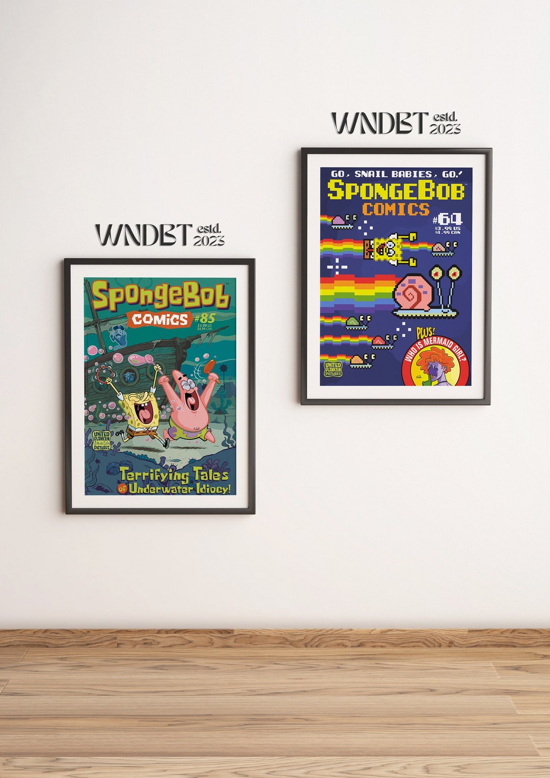 FULL HD Spongebob Posters, Four in One, Total Package, 600 Dpi ...