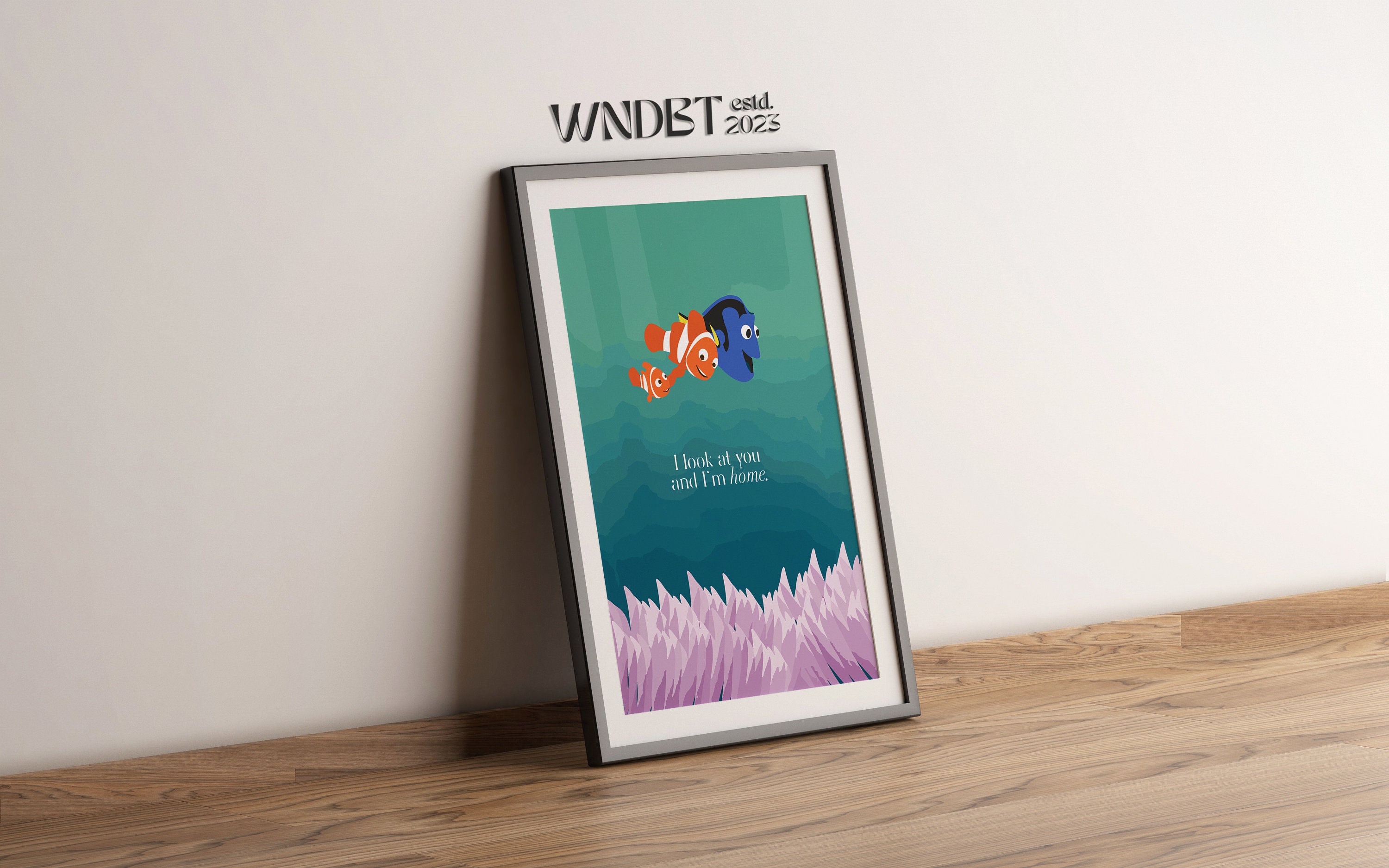 FULL HD Finding Nemo Poster, 600 Dpi Resolution, Cartoon Poster, Hand ...