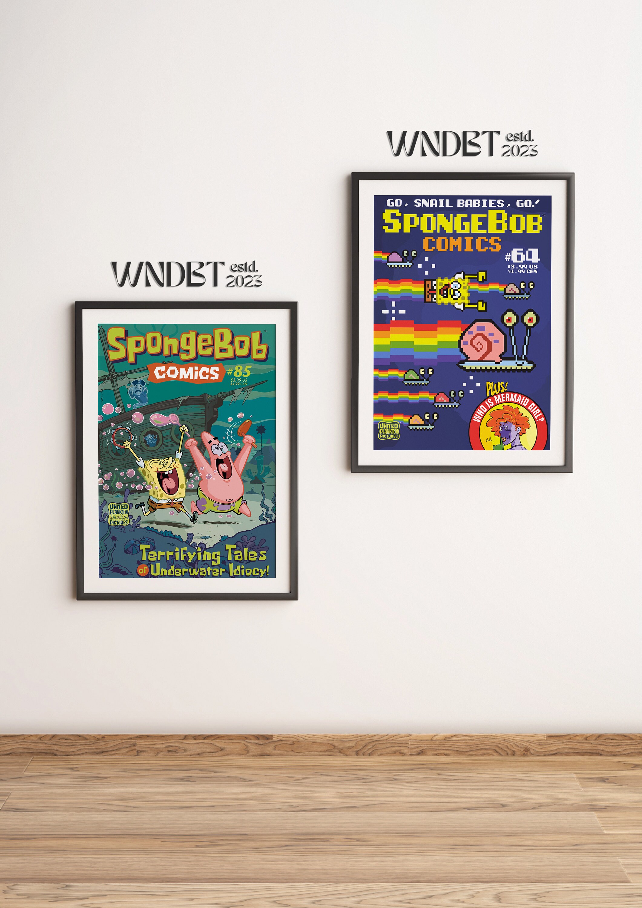 FULL HD Spongebob Posters Four in One Total Package 600 Dpi - Etsy
