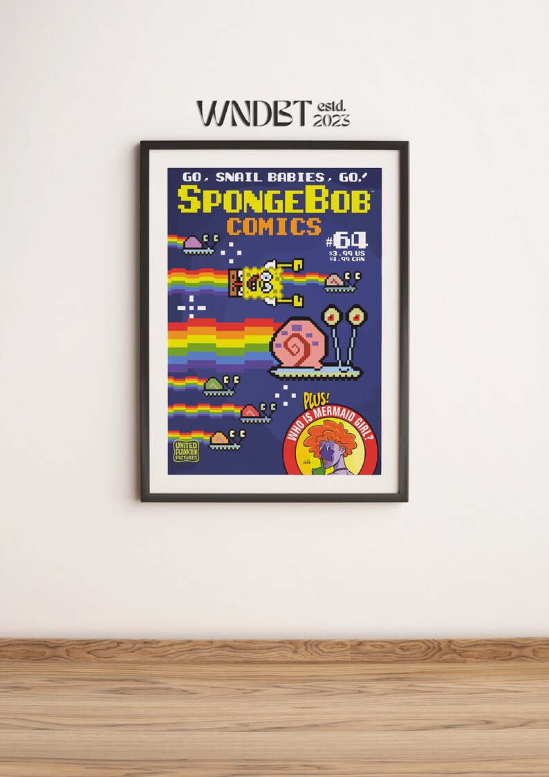 FULL HD Spongebob Posters, Four in One, Total Package, 600 Dpi ...