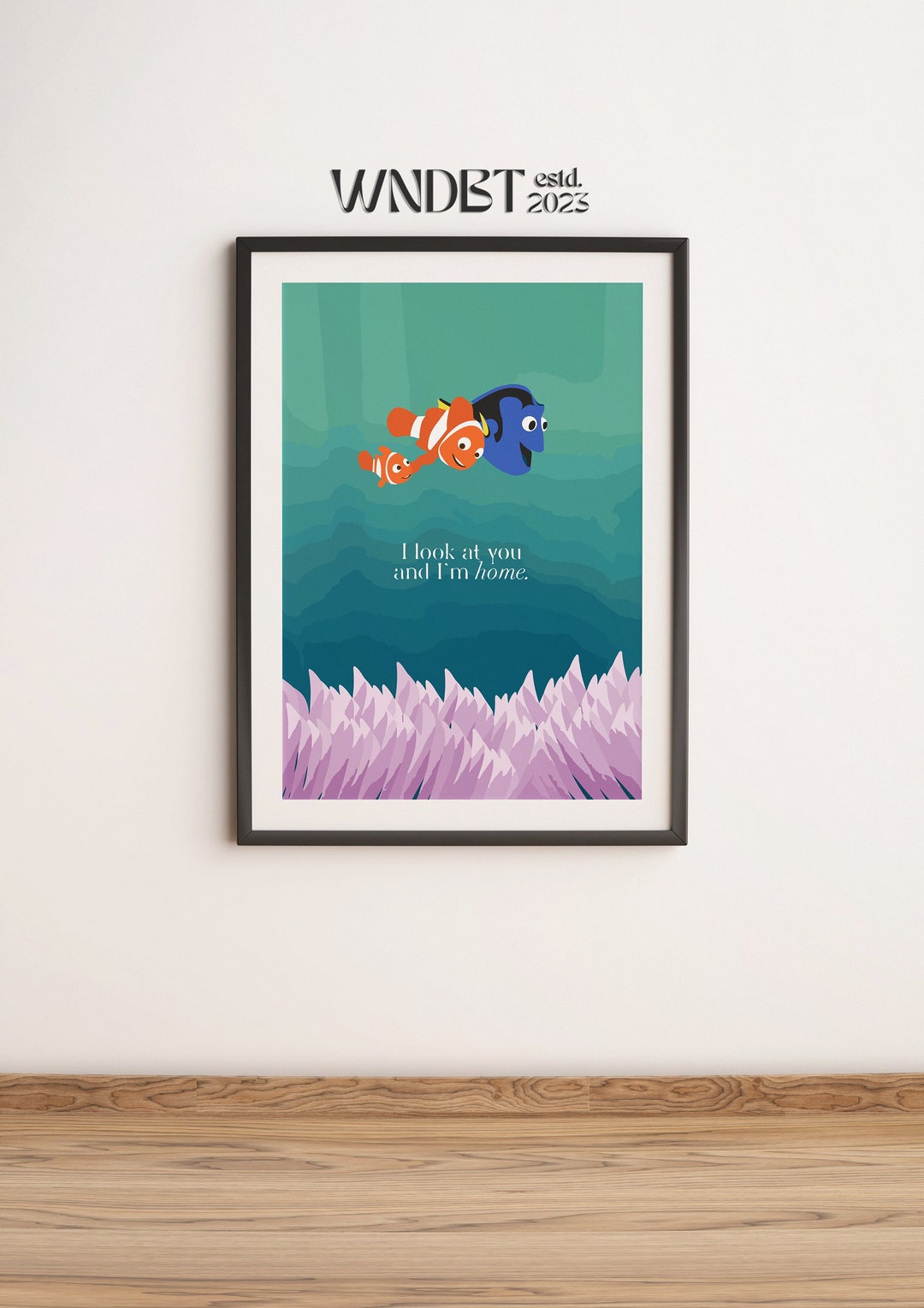FULL HD Finding Nemo Poster, 600 Dpi Resolution, Cartoon Poster, Hand ...